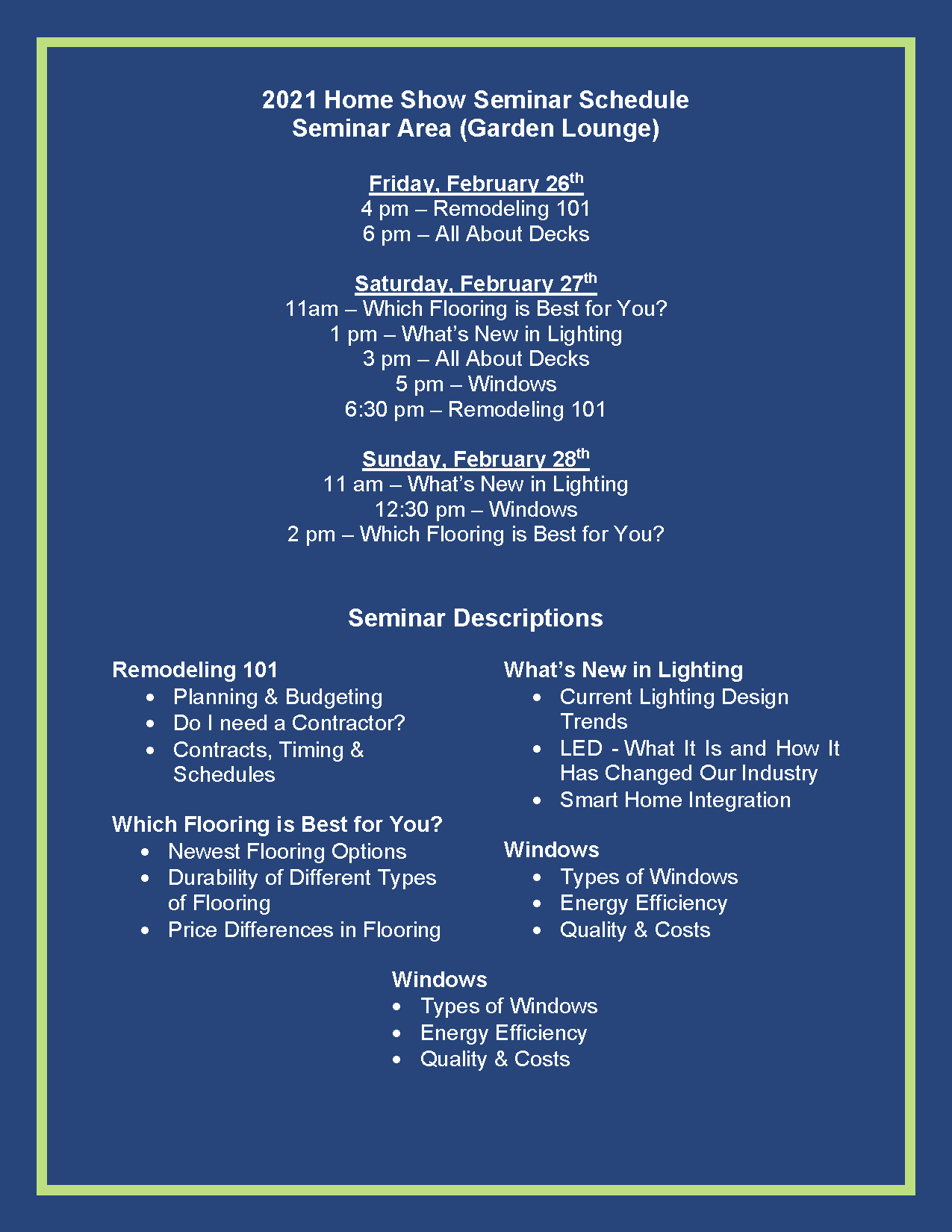 Home Show – Wichita Area Builders Association